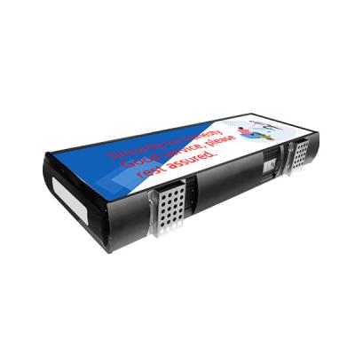 Cina Il doppio dello schermo della cima LED del taxi di Android/IOS ha parteggiato segno glassato della cima LED del taxi in vendita