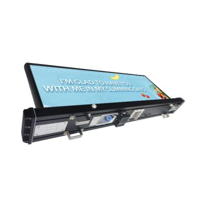 China Remote Control P5 Car Roof LED Signs Anti UV Exterior SMD LED Display Module for sale