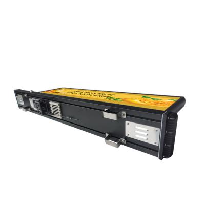 China High Resolution P3.3 Taxi Roof LED Display Anti UV LED Taxi Sign For Car Roof for sale