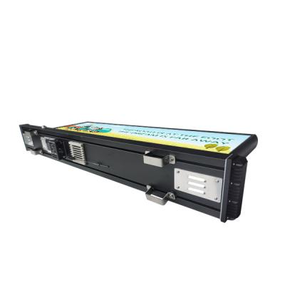 中国 人間の特徴をもつ/IOSのタクシーの屋根理性的な120w車の上のLED表示をLED表示 販売のため