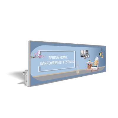 China FCC P2.9 Rear Window LED Display 1000*320mm Transparent LED Display for sale