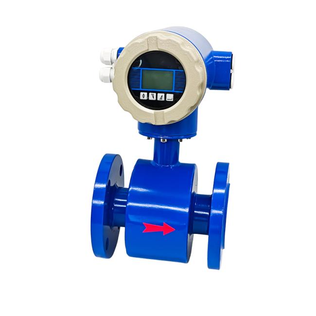Electromagnetic flowmeter in industrial application