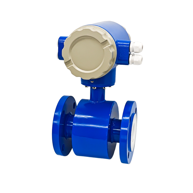 Electromagnetic flowmeter technical diagram