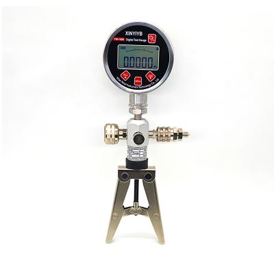 Quality 20Bar Handheld Pneumatic Air Pressure Gauge Calibration Pump Stainless Steel for sale