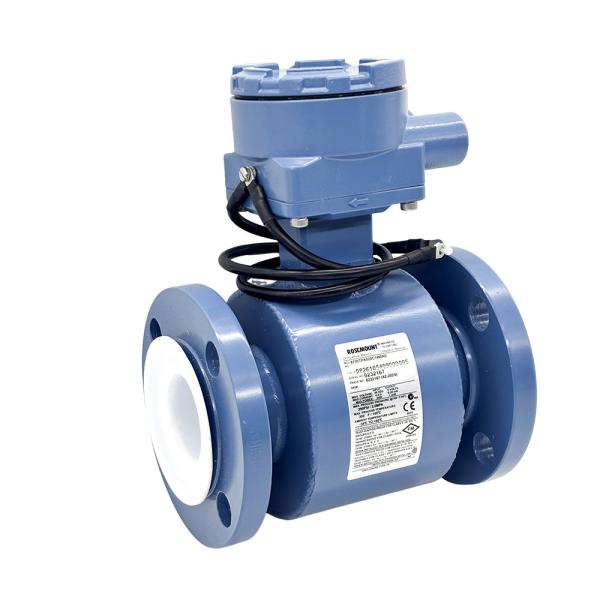Rosemount 8705 Flanged Electromagnetic Flowmeter Sensor High Precision For Industrial