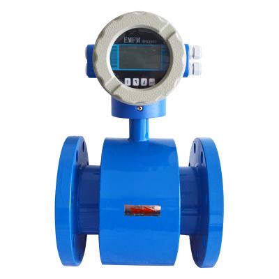 China Intelligent Battery Powered Electromagnetic Flowmeter Integral Type Magmeter Flow Meter for Industrial Process Control Use for sale