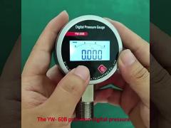 10000 Psi Digital Pressure Gauge 100mm Intelligente Pressure Gauge