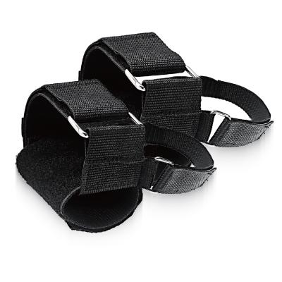 China Adjustable Weight Ankle Strap for Shin Training Leg Curl Lift Stretch and Exercise Black for sale