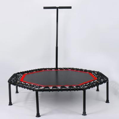 China ABS Hexagonal Trampoline with Handle Bar Improve Your Flexibility and Coordination for sale