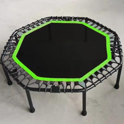 China ABS Hexagonal Trampoline with Handle Bar Improve Your Flexibility and Coordination for sale