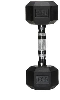 China Bodybuilding Fitness Training Custom Logo 2.5kg-50kg  5-100lbs Rubber Hexagonal Dumbbell Set Hex Dumbbells for sale for sale