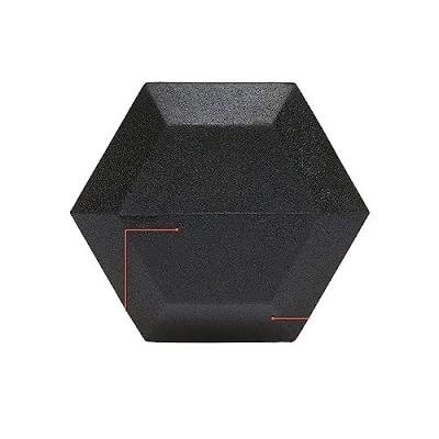 China Bodybuilding Fitness Training Custom Logo 2.5kg-50kg  5-100lbs Rubber Hexagonal Dumbbell Set Hex Dumbbells for sale for sale