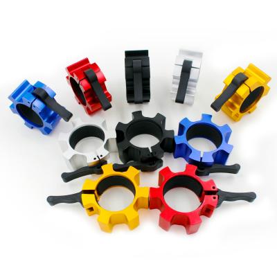 China Fixed Bell Barbell Plate Anti-Slip Clamp with Easy Adjustment Barbell lock clasp for sale