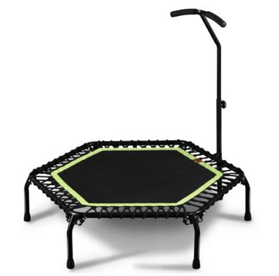 China Fitness Equipment Hex Trampoline with Handle Workout for Garden Home for sale