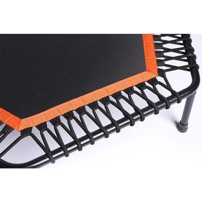 China Fitness Equipment Hex Trampoline with Handle Workout for Garden Home for sale
