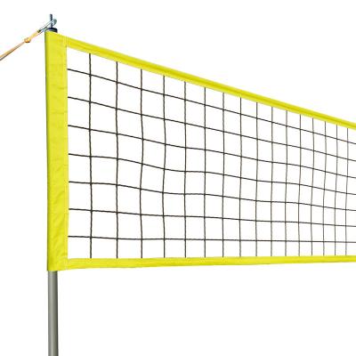China Outdoor beach Volleyball set portable Volleyball net stand system on grass for sale