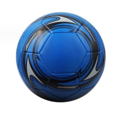 China Custom Logo PVC Machine Sewn Training Soccer Ball Size 5 Official Football with Design for sale