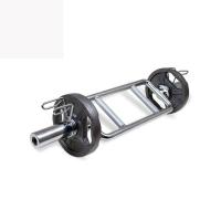 China 34 inch Solid Chrome Triceps Bar for Weightlifting Boost Your Weightlifting Game for sale
