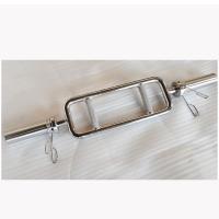 China 34 inch Solid Chrome Triceps Bar for Weightlifting Boost Your Weightlifting Game for sale