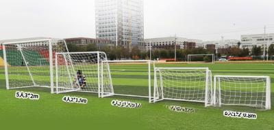 China Folding portable football soccer goals for kids mini Soccer Goal with Nets for sale