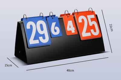 China Waterproof MultiFunctional Scoreboard for Racing PingPong and Badminton 40*15*21cm for sale