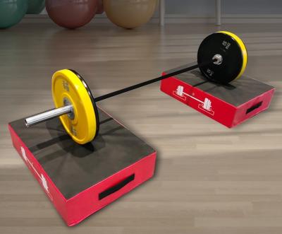 China Gym Flooring Mat Barbell Drop Pads Weight Lifting Silencer Drop Pads Barbell Crash Cushion Pad for sale