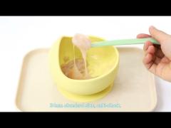 Non-Toxic Bear Silicone Spoon Fork For Kitchen Utensils Eco-Friendly Durable