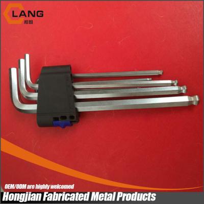 China 9pcs sand martin chrome long type ball point CR-V hex key set for sale