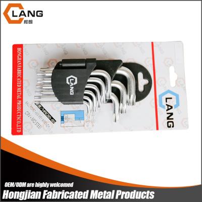China 9Pcs Professional  Short  Type Star L key Set for sale