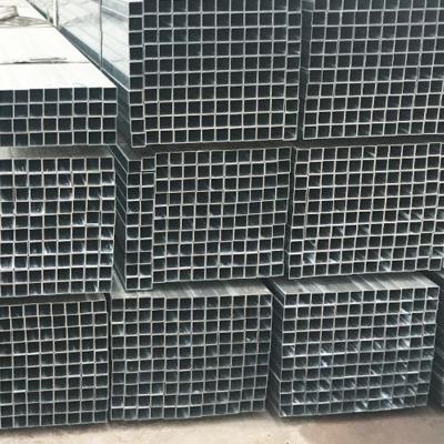 China ASTM GB KS BS Standard Q235 Q345 6-12m Customized Galvanized Square Steel Pipe With Low Price for Scaffolding for sale
