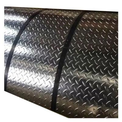 China Hot Selling Anti-Slip DX51D Zinc Coated Galvanized Pattern Steel Plate JIS AISI ASTM GB EN Special Industry Cutting Sheets for sale