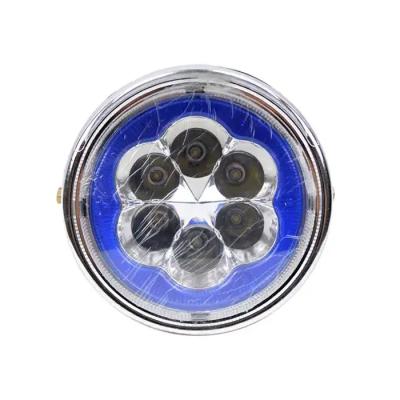 China Tricycle Lighting Parts 3 Wheeler Rickshaw 12V LED Headlight for Electric Tricycle for sale