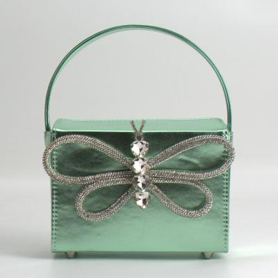 China Diamond-Encrusted Gift Bag Pack Super Flash Retro Tote Handbag for sale