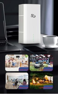 China High Speed Dual Frequency 5g Cpe Wifi Router 2.4g 5g Wifi Router With Sim Card Slot 5g Cpe Router for sale