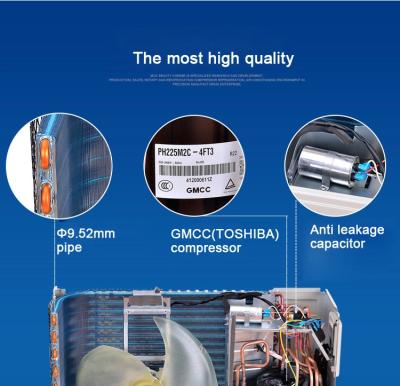 China Wall Mounted Fixed Speed Split AC 9000 - 18000 Btu Capacity 1.6L / H Moisture Removal for sale