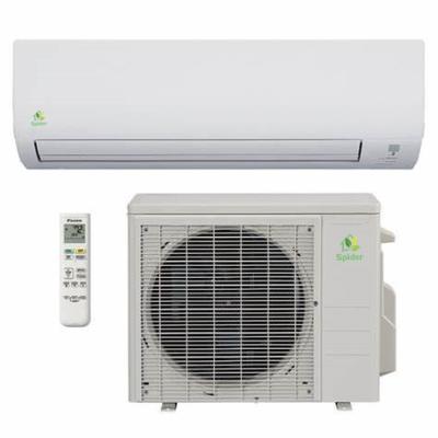 China Dc Powered Inverter Split Air Conditioner 9000 Btu Capacity High Performance for sale