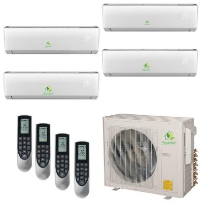 China Dc Powered Inverter Split Air Conditioner 9000 Btu Capacity High Performance for sale