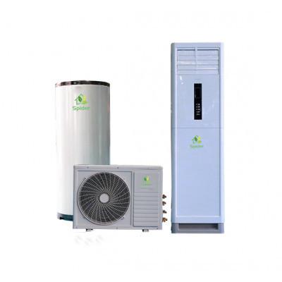 China Wall Mount All In One Heater Air Conditioner Hot Water Machine With Freon Gas for sale