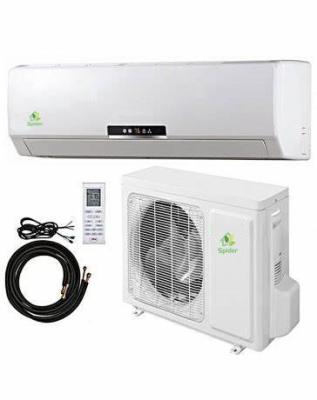 China White Color Split Unit Air Conditioner 9000 BTU Capacity Flame Retardant for sale