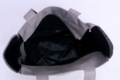 Cina Borsa a tracolla del cotone riciclata chiusura lampo per le signore 33.5cm×31cm×17cm in vendita
