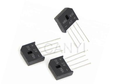 China Single Phase Schottky Bridge Rectifier 6.0A Silicon Bridge Rectifier For Home Appliances for sale