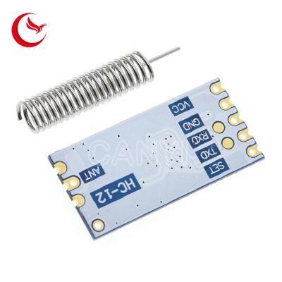 China conjunto sem fio da placa de circuito eletrônico do módulo da porta de série de 1000m 433Mhz HC-12 SI4463 à venda