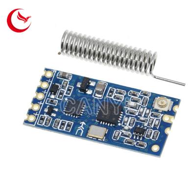 China conjunto sem fio da placa de circuito eletrônico do módulo da porta de série de 1000m 433Mhz HC-12 SI4463 à venda
