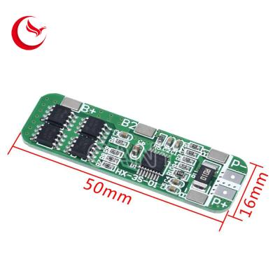 China 3S 6A 10.8V 11.1V 12.6V 18650 Charger Protection Board Module for sale