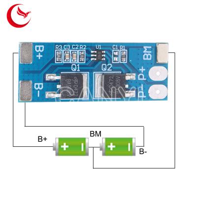 China 2S 8A Li-Ion 7.4v 8.4V 15A 18650 BMS Pcb Board Assembly for sale