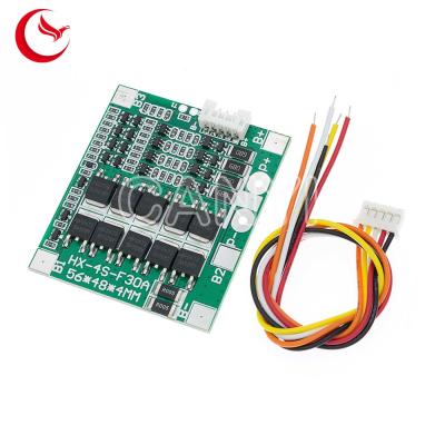 China placa 4S30A da proteção do PWB da bateria de 14.8V Li Ion Lithium 18650 à venda