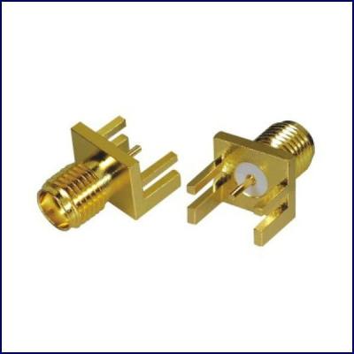 China straight rf coaxial sma connectors for pcb for sale