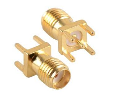 China rf coaxial sma right angle connectors for pcb for sale