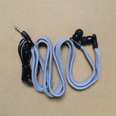 China machine washable in-ear earphone hoodie drawstring built-in MP3 headphone buds for sale