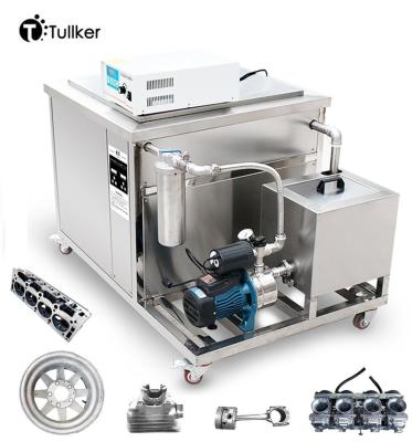 중국 175L Tullker Filter Unit Temperature Set Ultrasonic Cleaner Bath Engine DPF Car Parts Degreasing Cleaning Machine 판매용